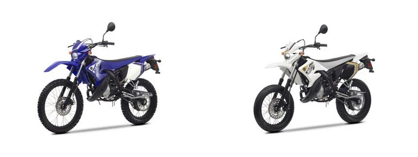 Yamaha DT 50 R 2012 vs Yamaha DT 50 X Supermoto 2012