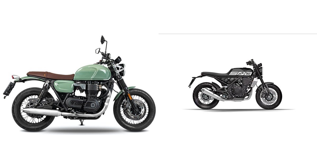 Motorrad Vergleich Brixton Cromwell 1200 2022 vs. Brixton Crossfire 500 ...