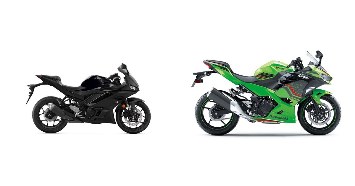 Yamaha R3 2021 vs Kawasaki Ninja 400 2023