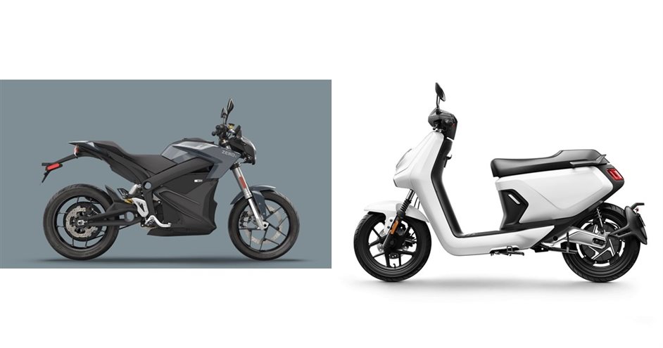 Motorrad Vergleich Zero S 2022 vs. NIU MQi GT EVO 2022