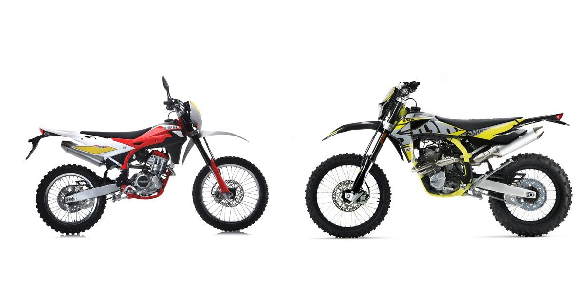 Motorrad Vergleich SWM RS 125 R 2018 vs. SWM RS 500 R 2020