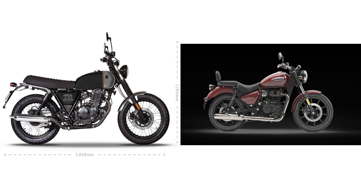 Brixton Cromwell 250 2022 vs Royal Enfield Meteor 350 Stellar 2021