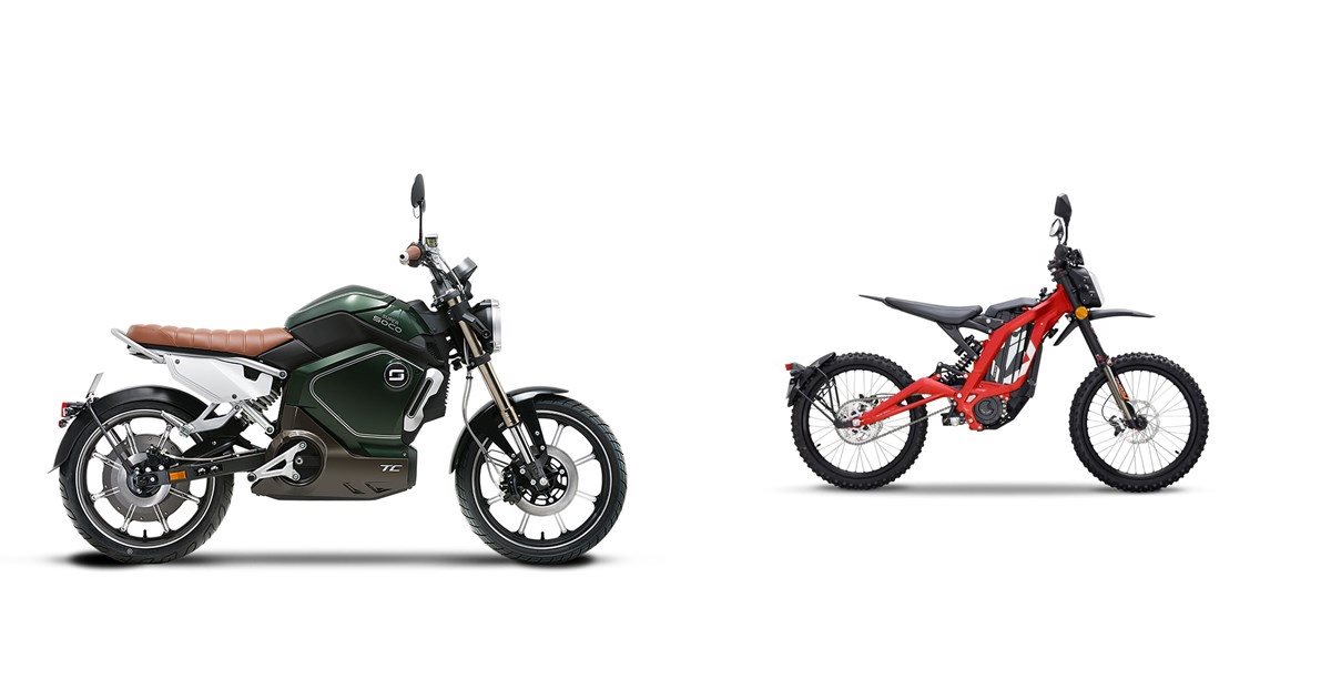Motorrad Vergleich Super Soco TC 2020 vs. Sur-Ron Firefly 2021