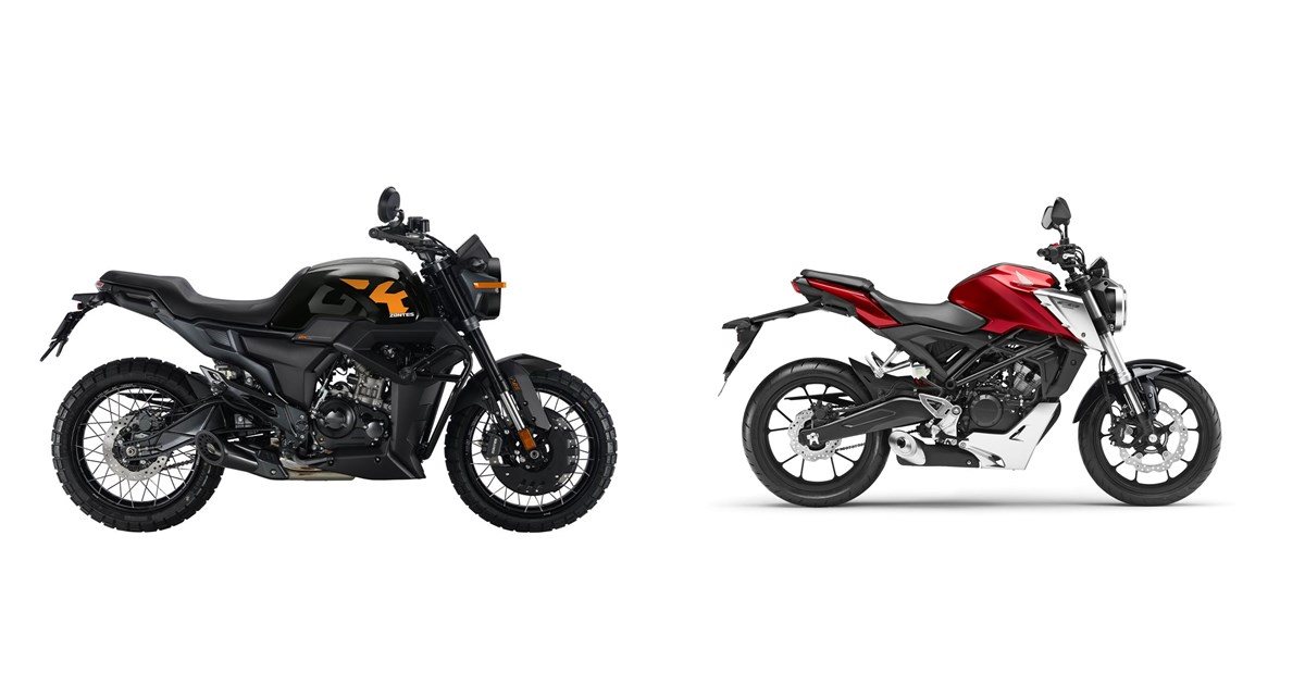 Zontes 125 GK 2022 vs Honda CB125R 2020
