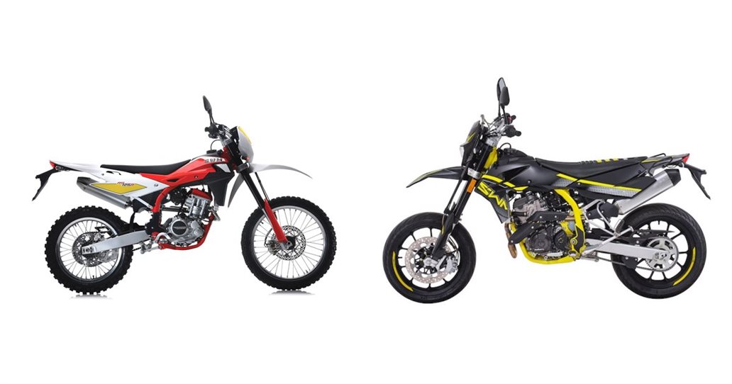 Motorrad Vergleich SWM RS 125 R 2017 vs. SWM SM 125 R 2022