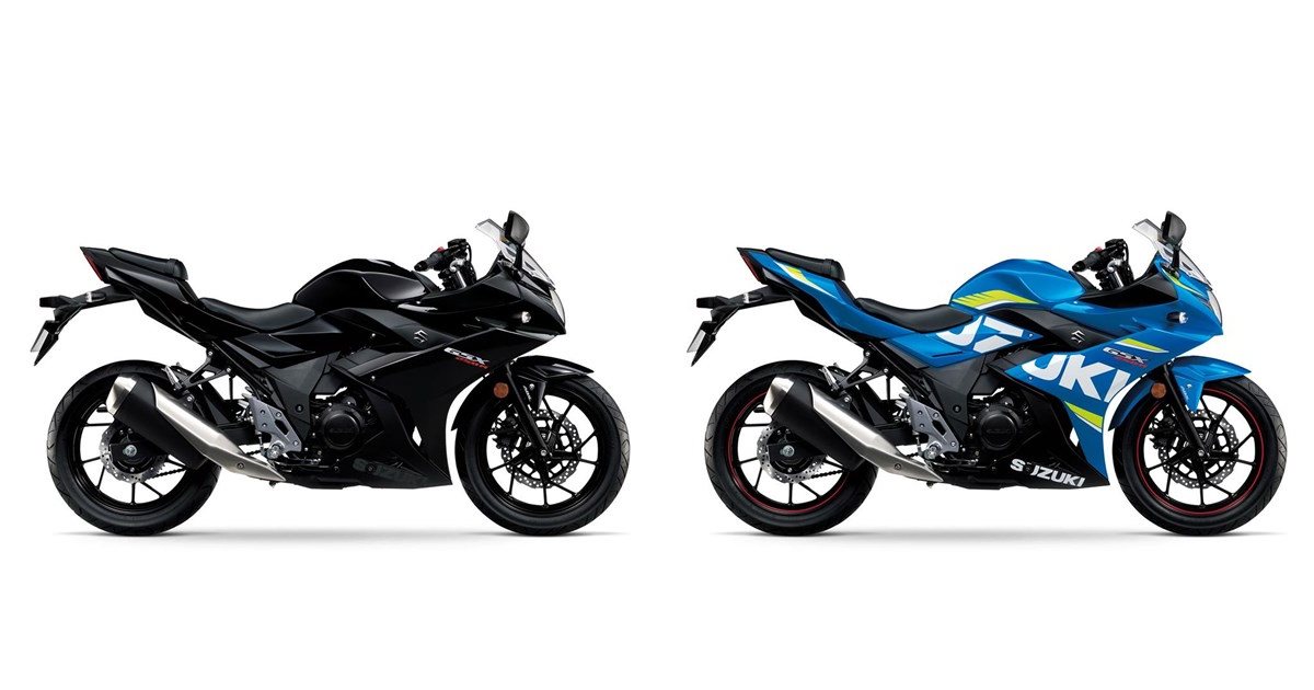 Motorrad Vergleich Suzuki GSX250R 2020 vs. Suzuki GSX250R 2019
