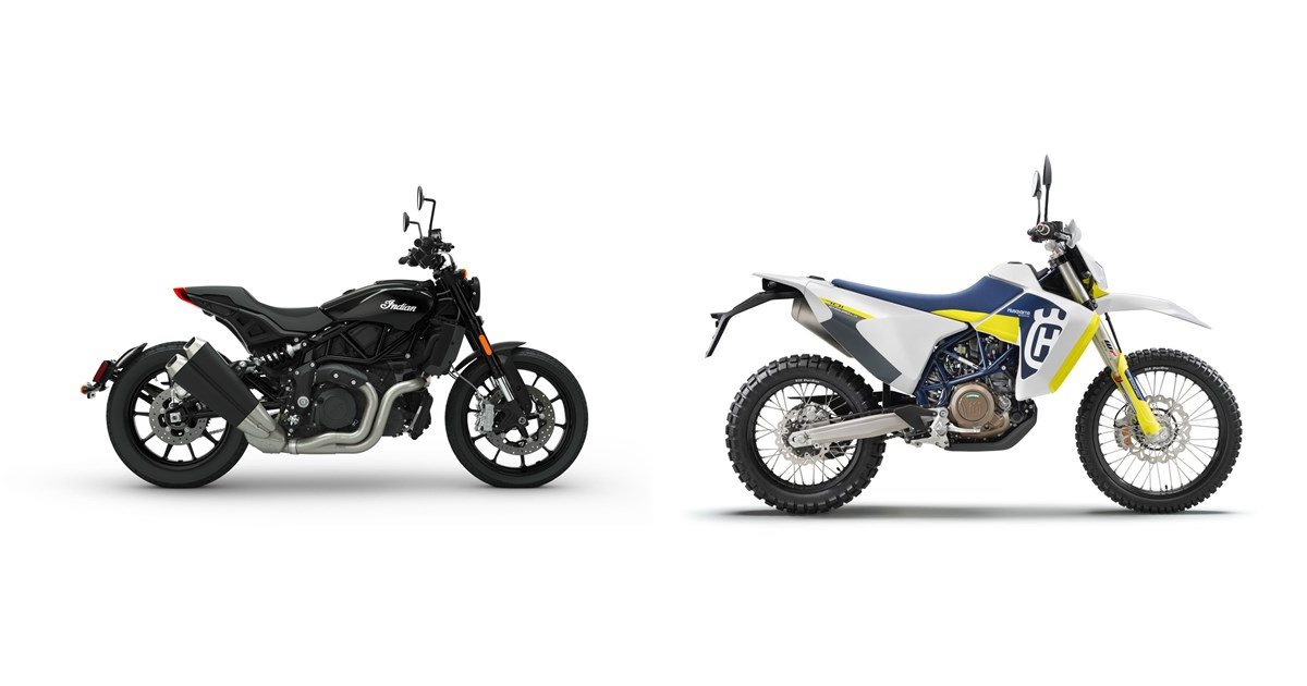 Indian FTR 1200 2020 vs Husqvarna 701 Enduro LR 2020