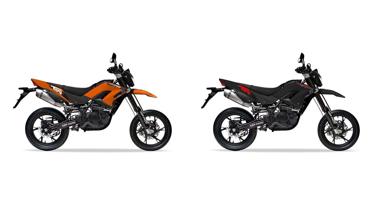 Motorrad Vergleich KSR Moto TW 125 SM 2019 vs. KSR Moto TW 125 SM 2021