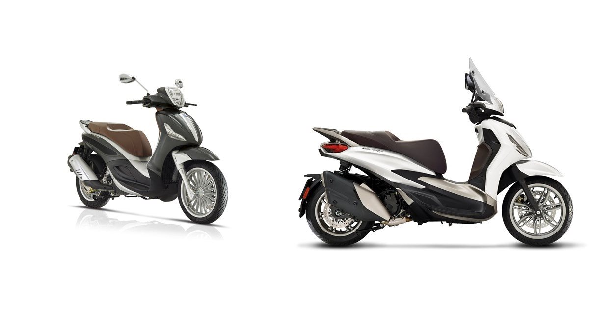 Motorrad Vergleich Piaggio Beverly 300 I E 2019 Vs Piaggio Beverly