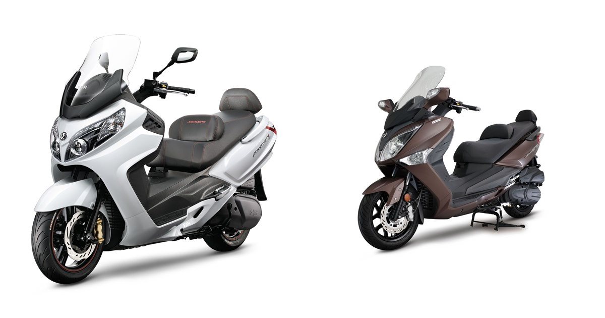 Motorrad Vergleich Sym MaxSym 600i 2016 vs. Sym MaxSym 600i 2019