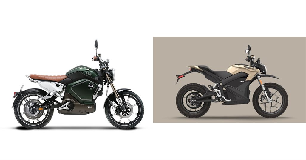 Motorrad Vergleich Super Soco TC 2020 vs. Zero DS 2022
