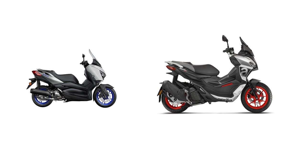 Yamaha XMAX 125 2021 vs Aprilia SR GT 200 2022