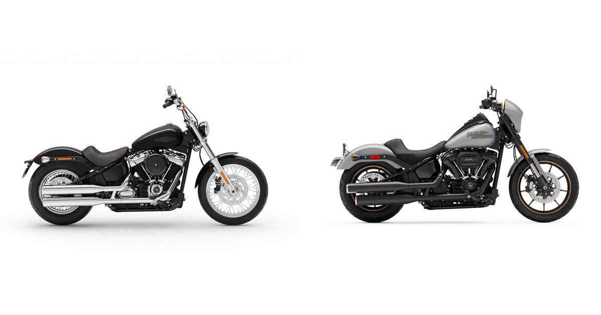 Motorrad Vergleich Harley-Davidson Softail Standard FXST 2020 vs ...