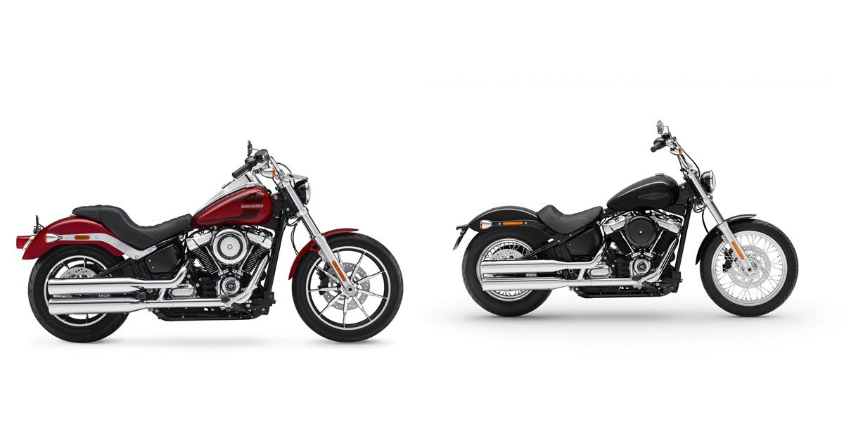 Harley-Davidson Softail Low Rider FXLR 2018 vs Harley-Davidson Softail ...