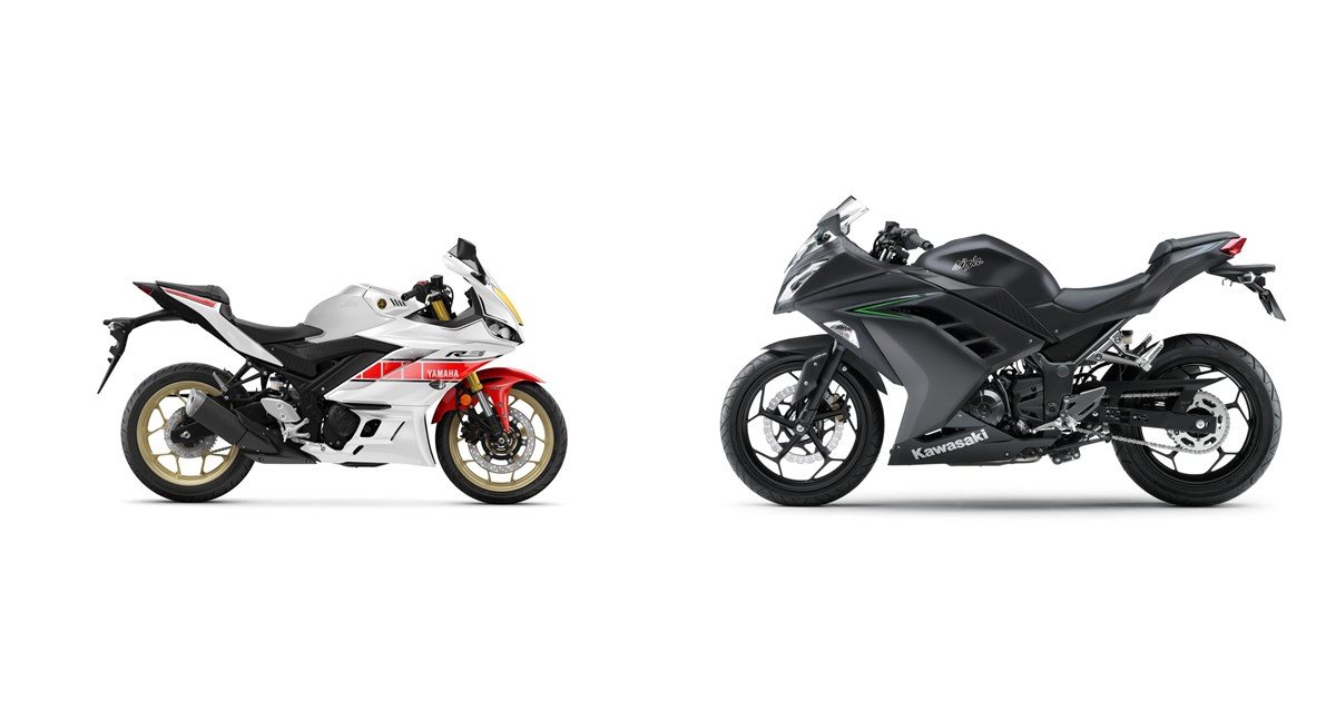 Yamaha R3 World GP 60th Anniversary 2022 vs Kawasaki Ninja 300 2016