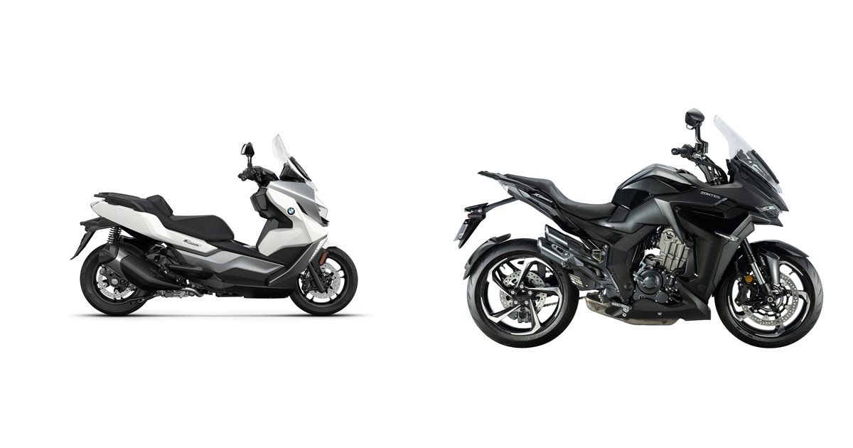 BMW C 400 GT 2021 vs Zontes 350 X1 2022