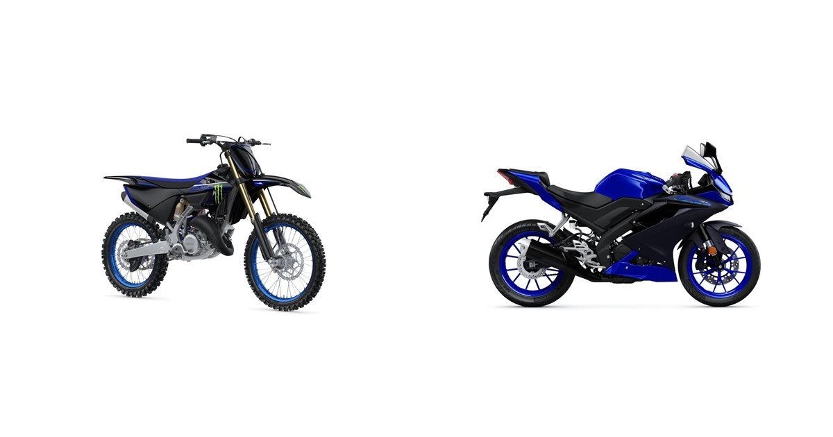 Yamaha YZ125 Monster Energy Yamaha Racing Edition 2022 vs Yamaha R125 2022