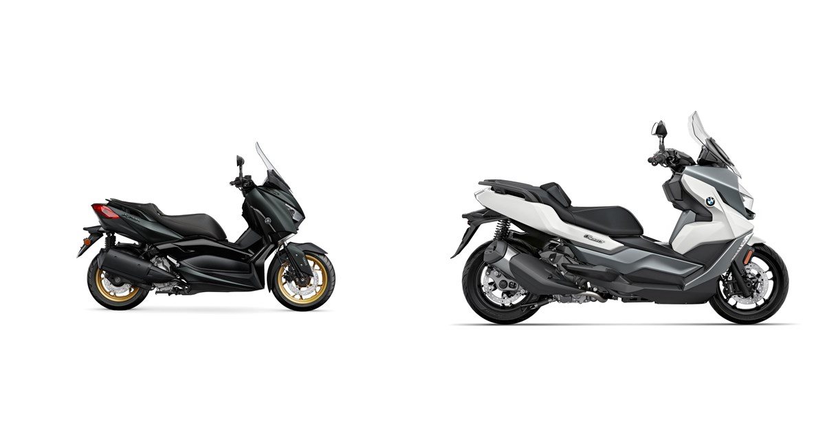 Yamaha XMAX 300 Tech MAX 2022 vs BMW C 400 GT 2020