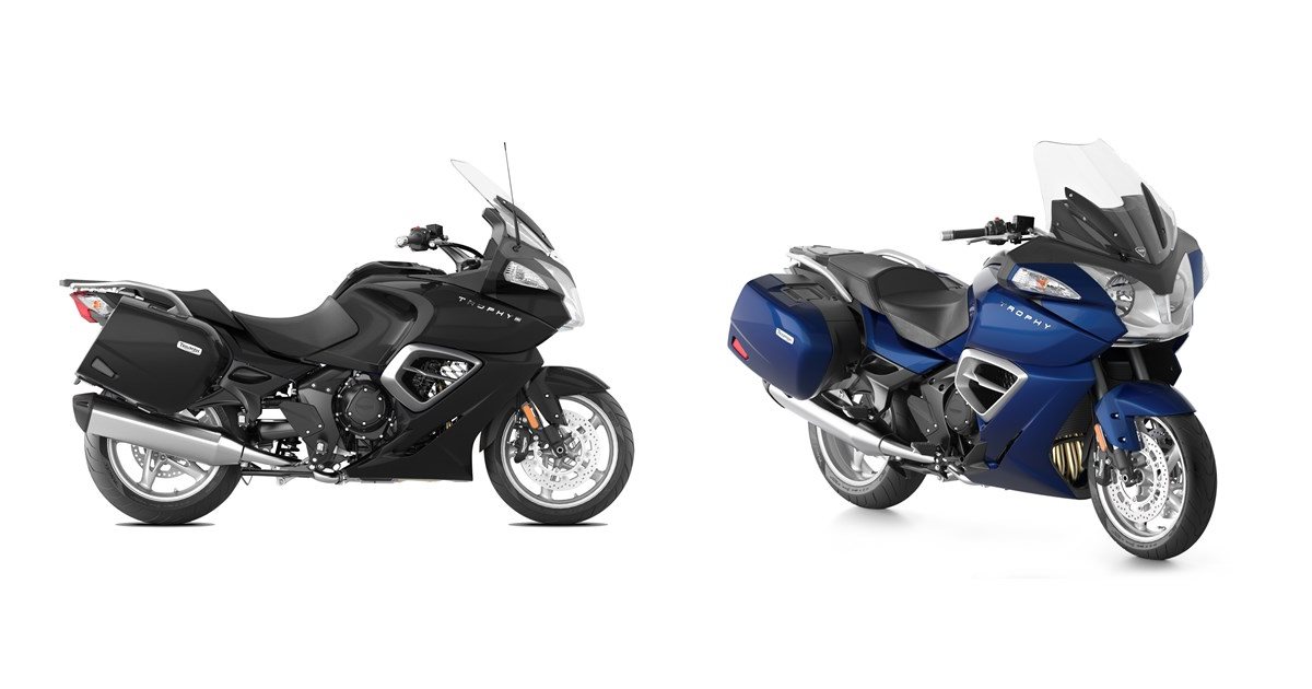 Motorrad Vergleich Triumph Trophy SE 2016 vs. Triumph Trophy 2013
