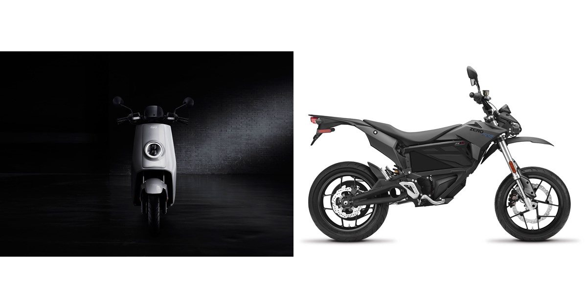 Motorrad Vergleich NIU N Serie 2019 vs. Zero FXS 2018
