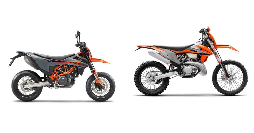 KTM 690 SMC R 2022 vs KTM 300 EXC TPI 2021