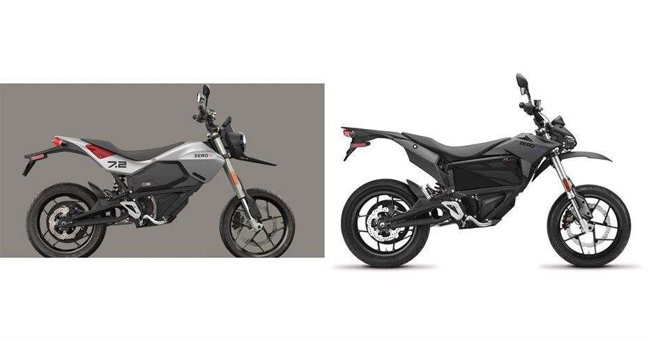 Motorrad Vergleich Zero FXE 2022 vs. Zero FXS 2018
