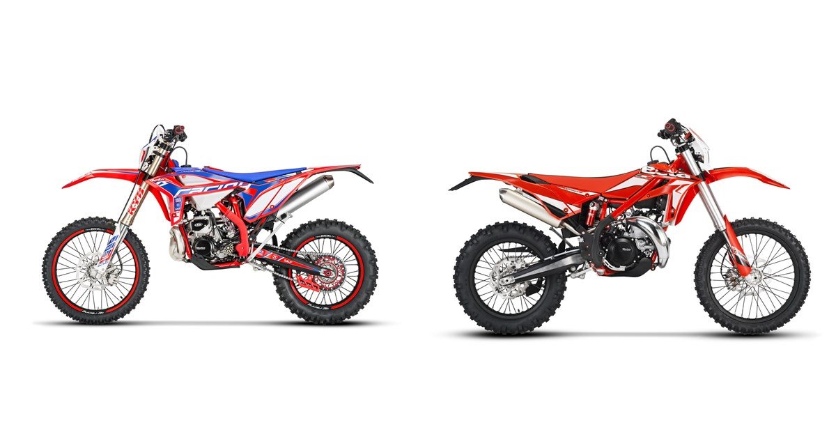 Motorrad Vergleich Beta RR 250 Racing 2020 vs. Beta Xtrainer 300 2018