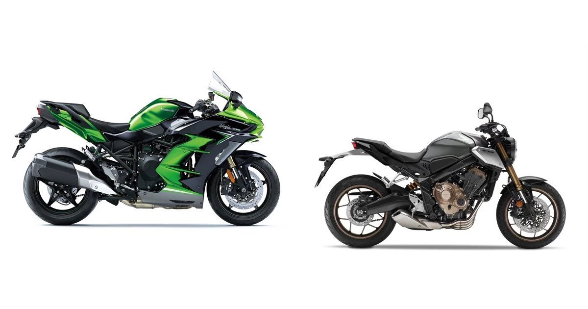 Kawasaki Ninja H2 SX 2022 vs Honda CB650R 2022