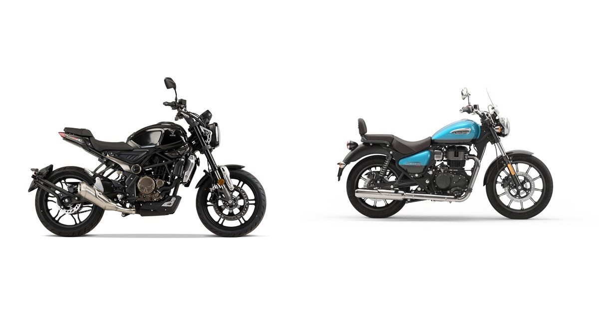 Motorrad Vergleich Voge 300AC 2021 vs. Royal Enfield Meteor 350 ...