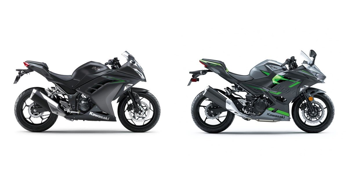 Kawasaki Ninja 300 2017 vs Kawasaki Ninja 400 2019