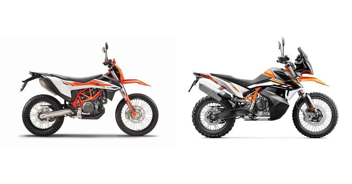 KTM 690 Enduro R 2019 vs KTM 890 Adventure R 2022