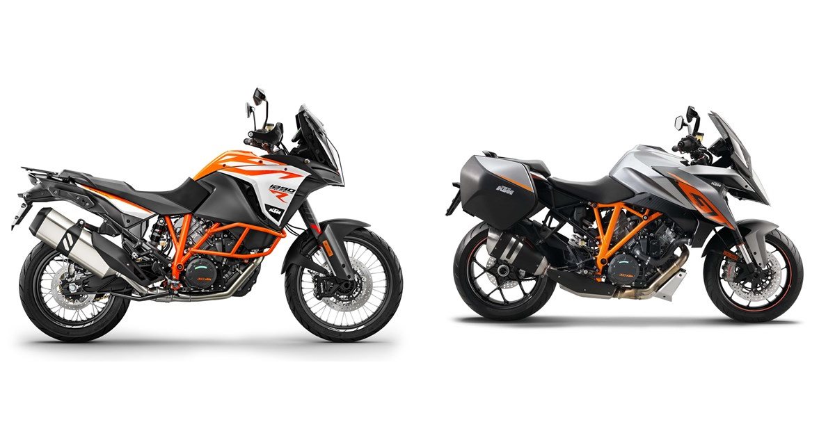 Motorrad Vergleich KTM 1290 Super Adventure R 2017 vs. KTM 1290 Super ...