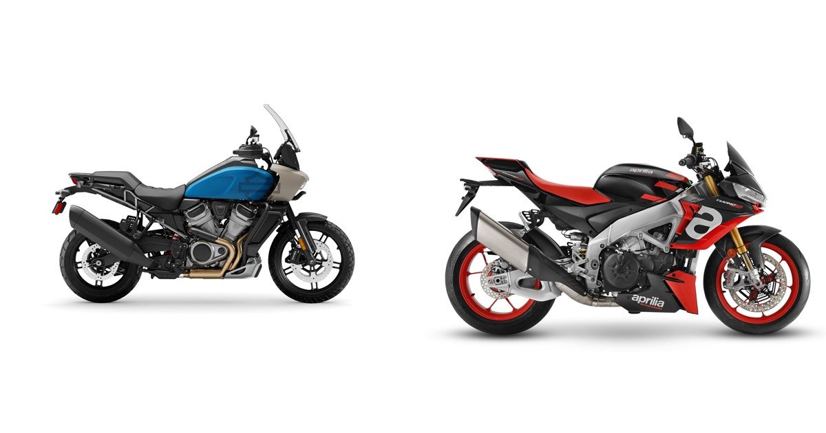 Harley-Davidson Pan America 1250 Special 2022 vs Aprilia Tuono V4 1100 ...