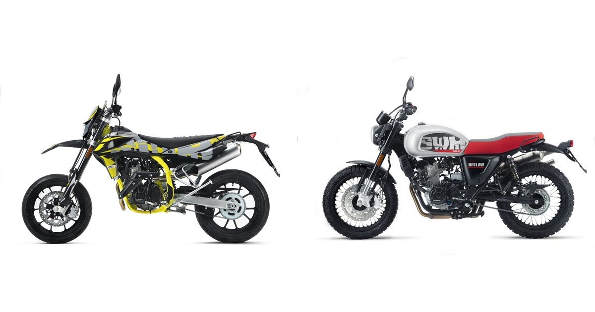 Motorrad Vergleich SWM SM 125 R 2020 vs. SWM Gran Milano Outlaw 125 2020