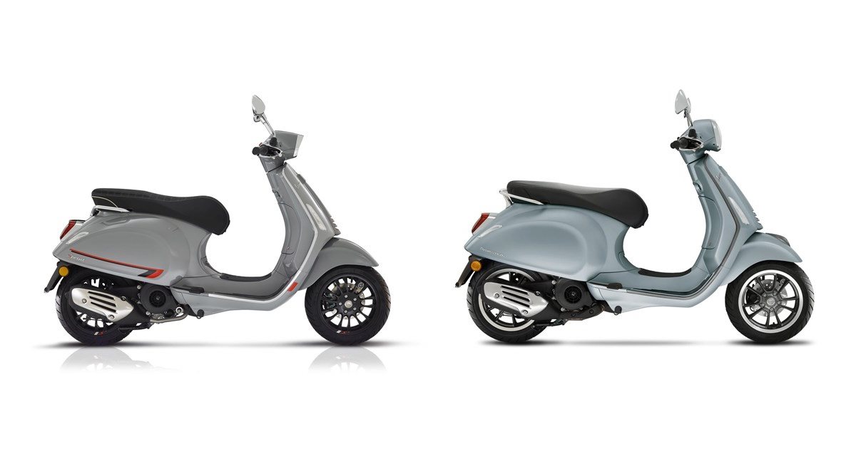 Motorrad Vergleich Vespa Sprint 125ie 3v S 2020 vs. Vespa Primavera 125 S 2022