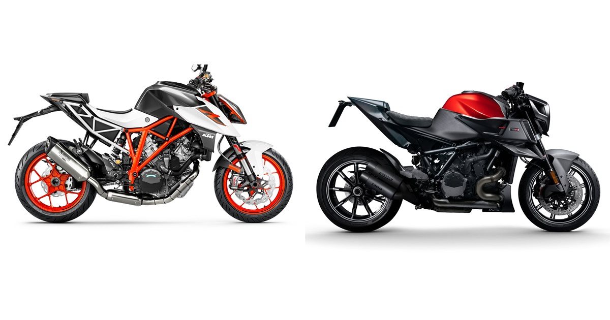 KTM 1290 Super Duke R 2018 vs Brabus 1300 R 2022