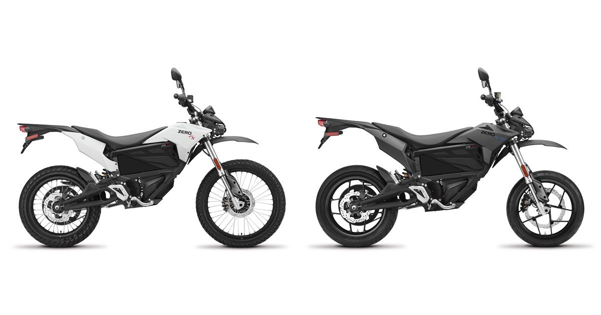 Motorrad Vergleich Zero FX 2018 vs. Zero FXS 2018