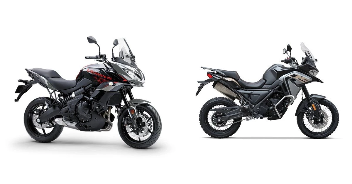Motorrad Vergleich Kawasaki Versys 650 2021 vs. Voge 650DSX 2021