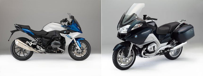 Motorrad Vergleich BMW R 1200 RS 2016 vs. BMW R 1200 RT 2012