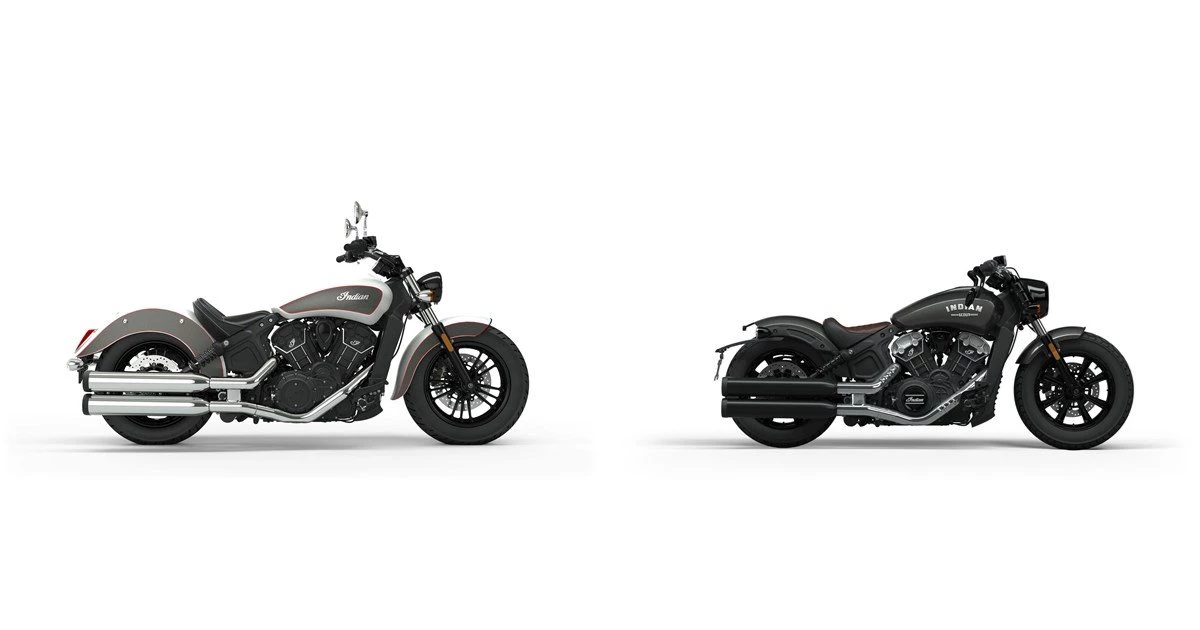 Motorrad Vergleich Indian Scout Sixty 2020 vs. Indian Scout Bobber 1131 ...
