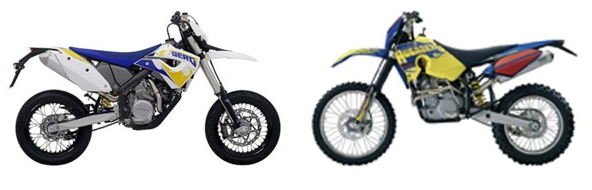 Motorrad Vergleich Husaberg FS 570 2009 vs. Husaberg FE 550 E 2007