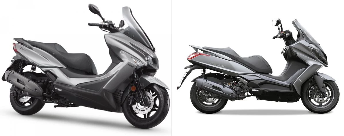Motorrad Vergleich Kymco X-Town 125i ABS 2019 vs. Kymco Downtown 125i 2020