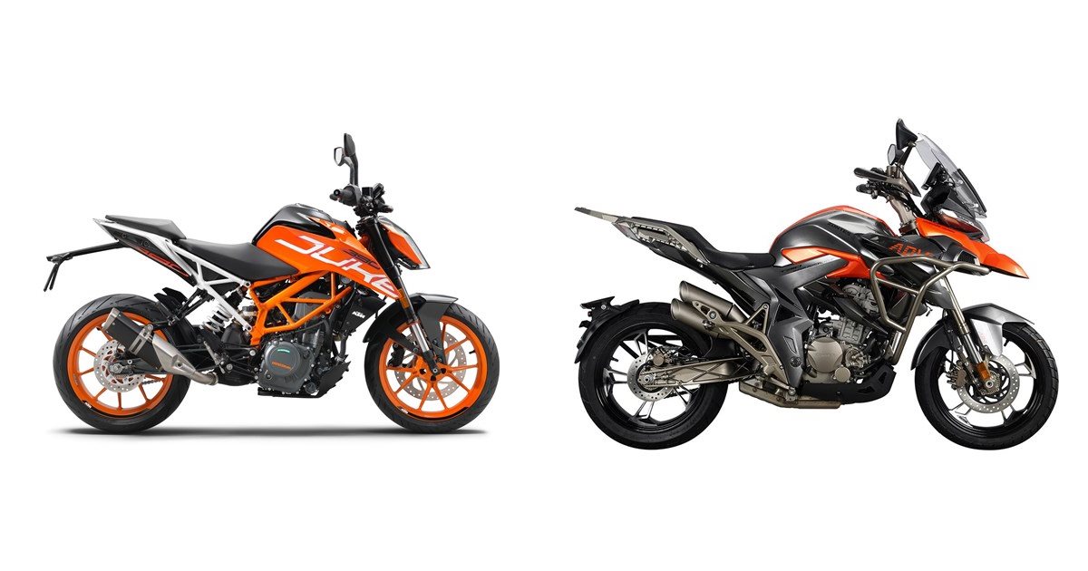 KTM 390 Duke 2020 vs Zontes 310 T 2020