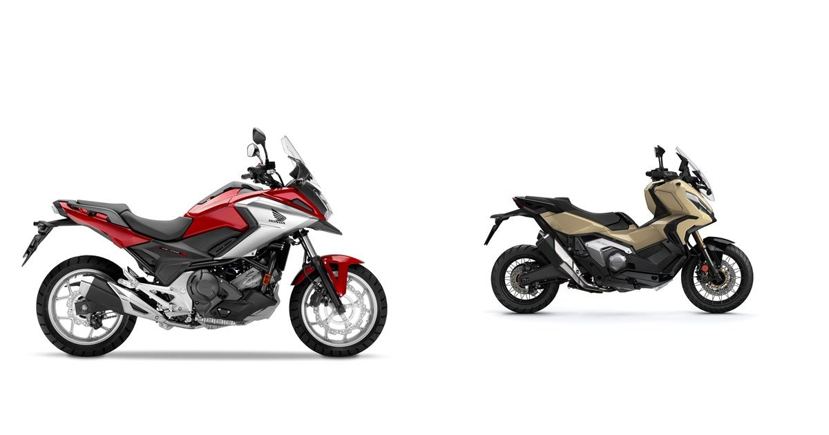 Honda NC750X 2017 vs Honda X-ADV 2022