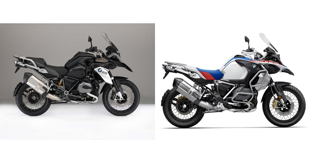 Motorrad Vergleich BMW R 1200 GS 2016 vs. BMW R 1250 GS Adventure 2022