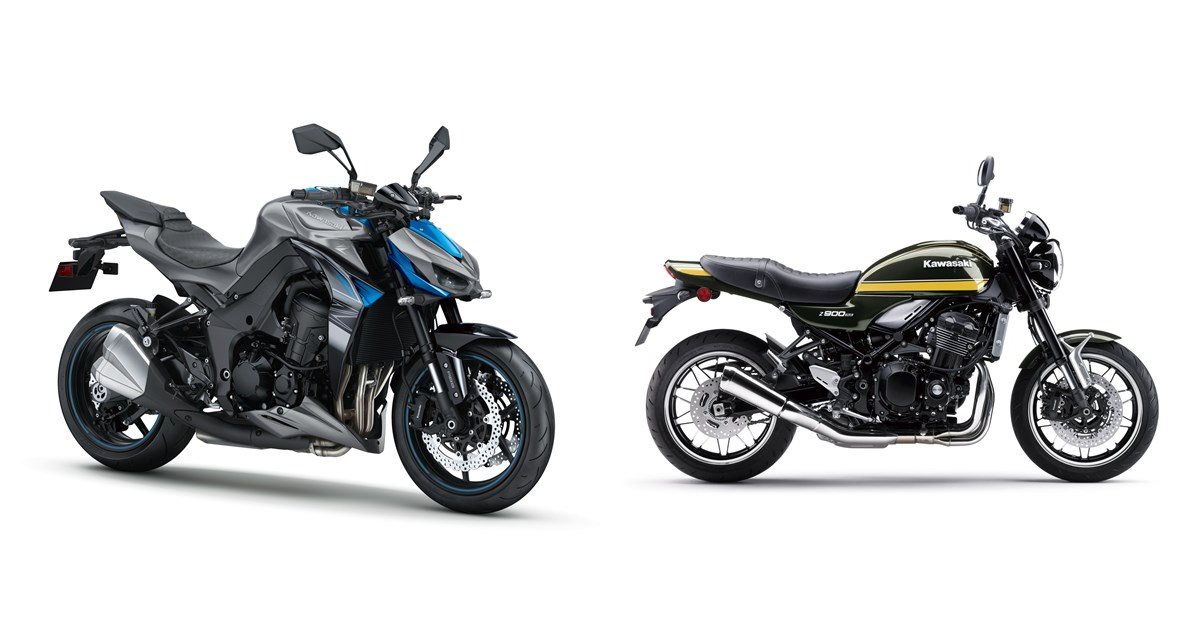 Motorrad Vergleich Kawasaki Z1000 2018 vs. Kawasaki Z900 RS 2021