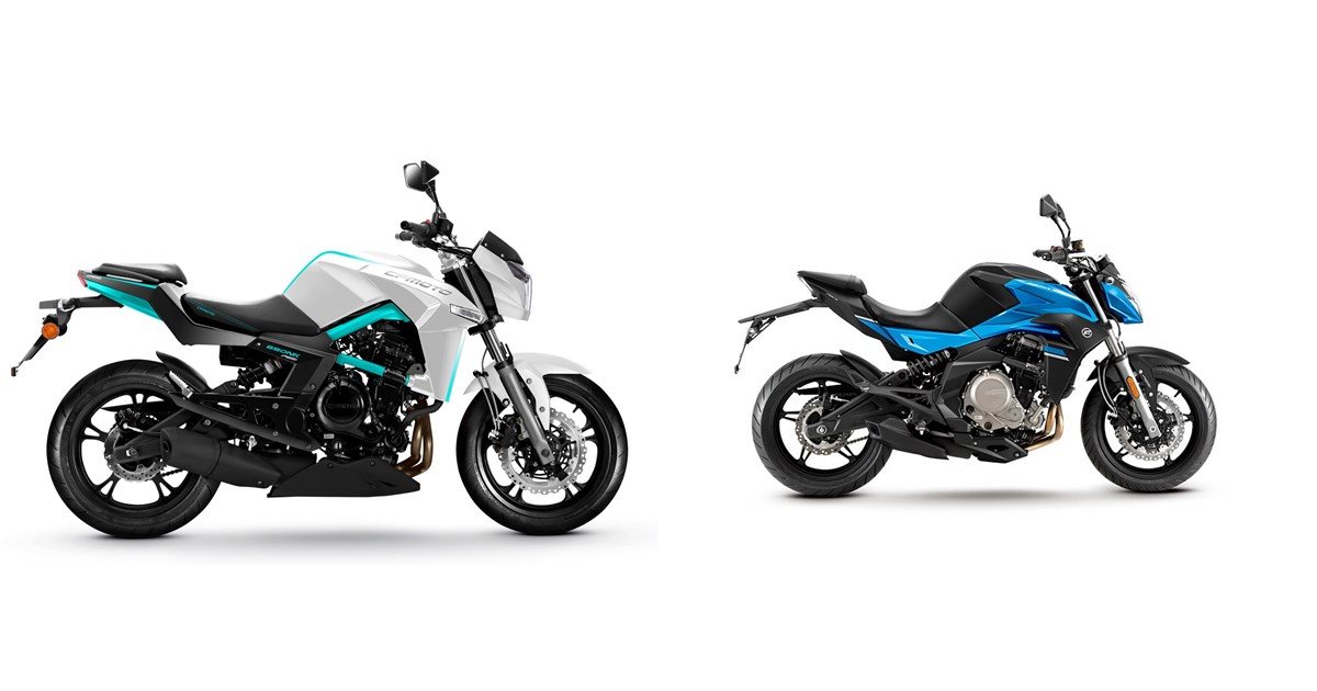 Motorrad Vergleich CFMOTO 650 NK 2016 vs. CFMOTO 650 NK 2020