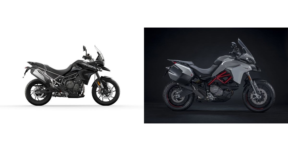 Triumph Tiger 900 GT Pro 2023 vs Ducati Multistrada 950 S 2021