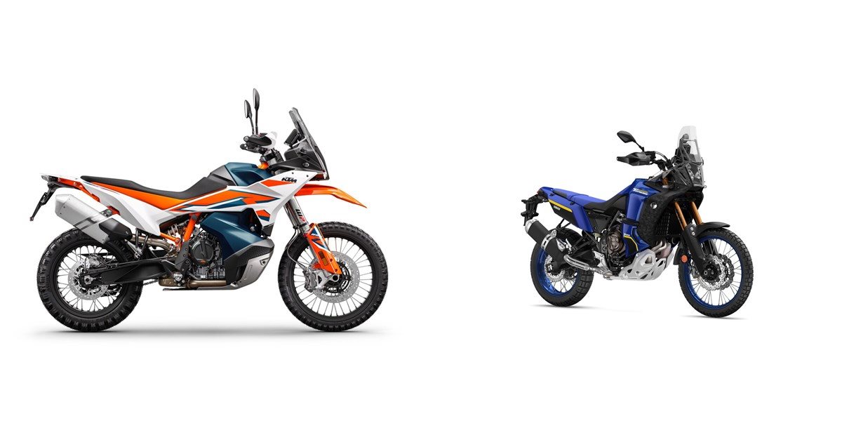 KTM 890 Adventure R 2023 vs Yamaha Tenere 700 World Raid 2022