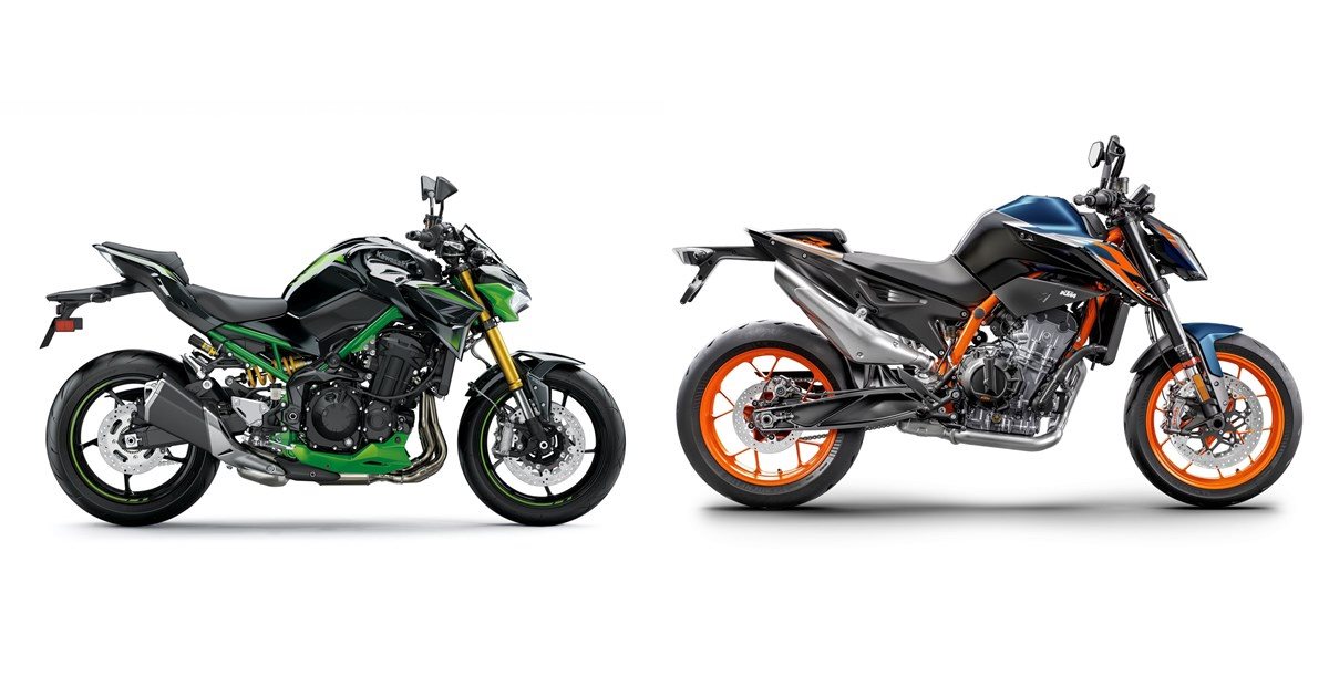 Kawasaki Z900 SE 2022 vs KTM 890 Duke R 2022